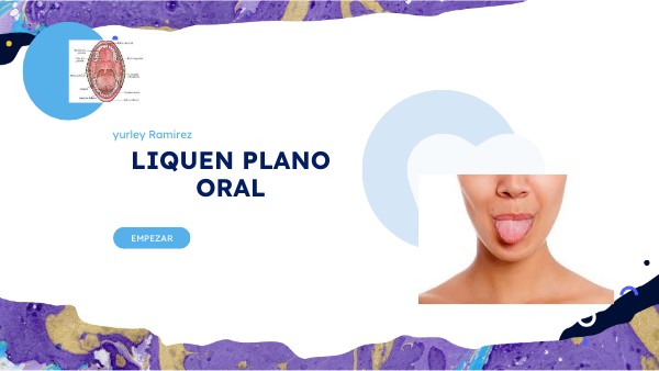 LIQUEN PLANO ORAL