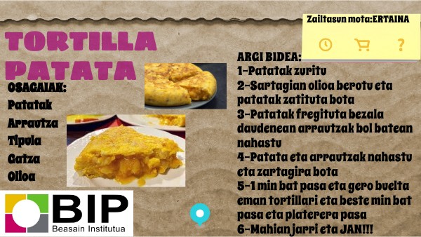 ERREZETA OSASUNTSUA | Genially