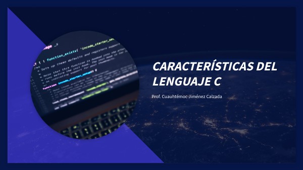 características del lenguaje c