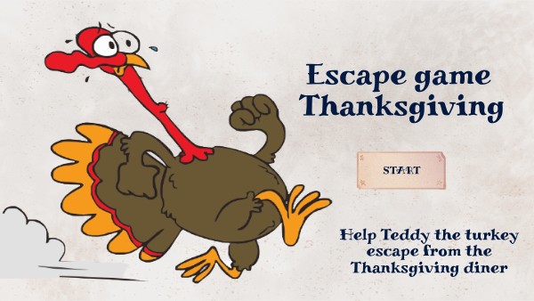 Thanksgiving escape game | Genially