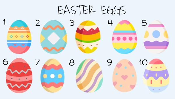 EASTER EGGS CHALLENGE | Genially