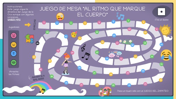 JUEGO DE MESA PARA NIÑOS "LOS COLORES" | Genially
