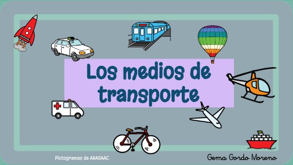 Los medios de transporte