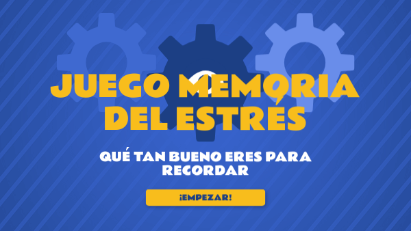 MEMORAMA ESTRÉS | Genially