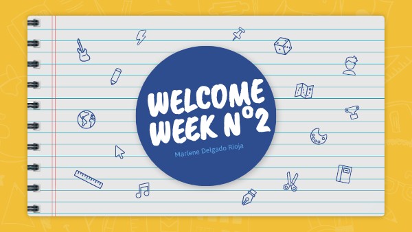 2ND SECONDARY WEEK N°2