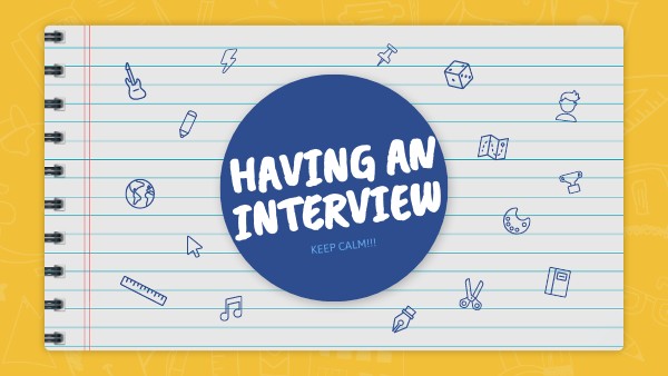 JOB INTERVIEW | Genially