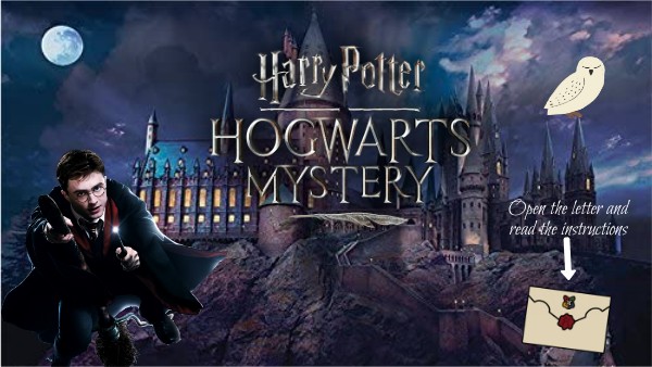 Escape Room Harry Potter reutilizable