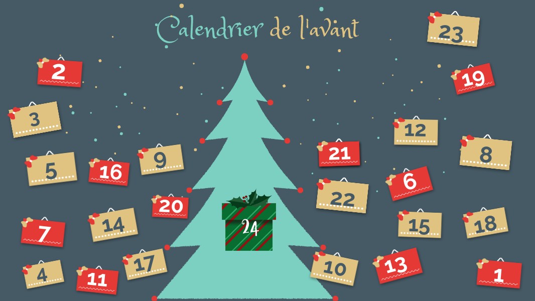 Calendrier de l’avant | Genially