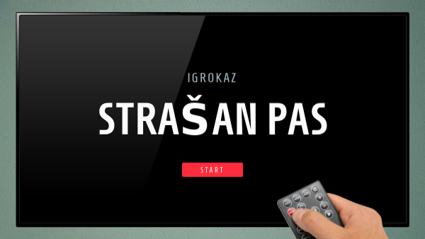 Strašan pas (igrokaz) | Genially