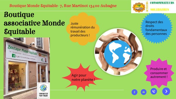 Boutique monde équitable | Genially
