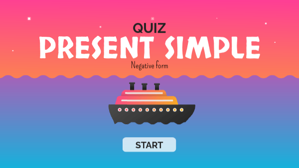 Present Simple (negative form) | Genially