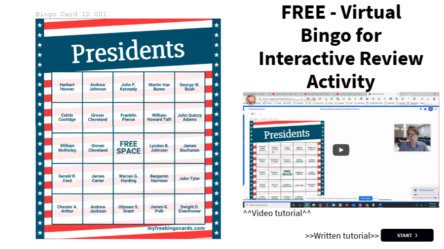 Virtual Bingo | Genially