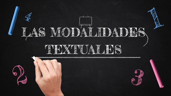 MODALIDADES TEXTUALES | Genially