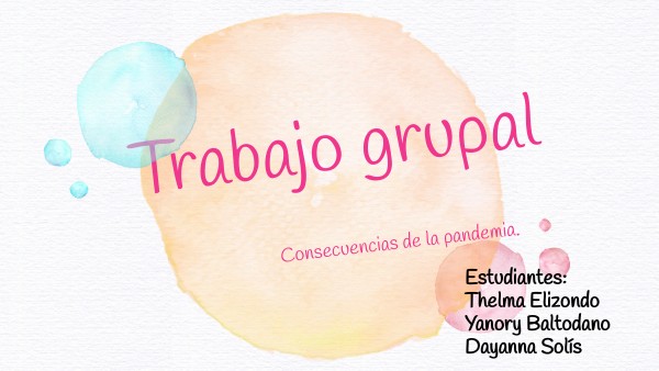 trabajo grupal | Genially