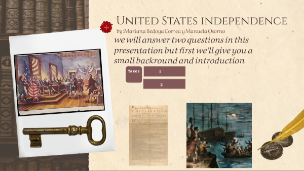 independence of the united states | Genially
