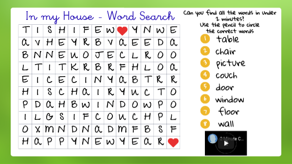 In my House | Genially