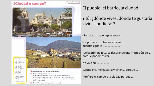 ¿Ciudad o campo ? | Genially