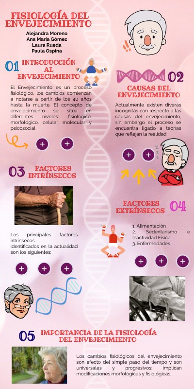 FISIOLOGÍA DEL ENVEJECIMIENTO | Genially