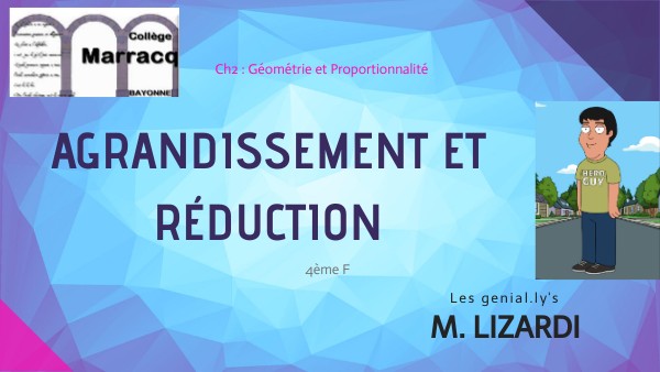 Agrandissement et Réduction | Genially
