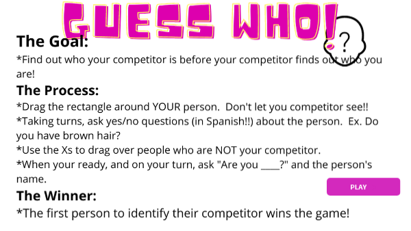 Guess Who! | Genially