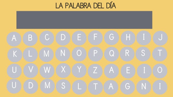 La palabra del día | Genially