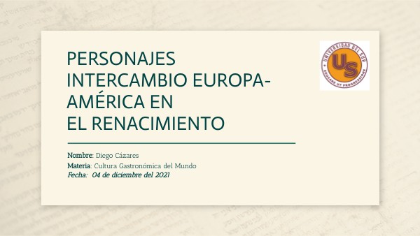 Intercambio | Genially