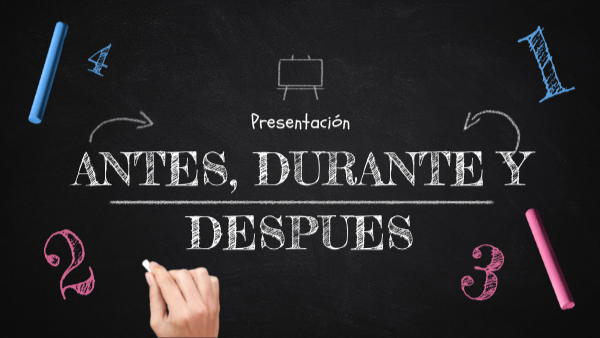 ANTES, DURANTE Y DESPUES | Genially