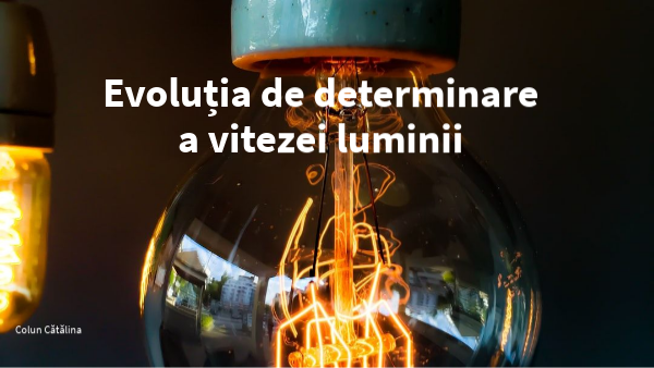 Metode de determinare a vitezei luminii | Genially