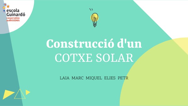presentació cotxe solar