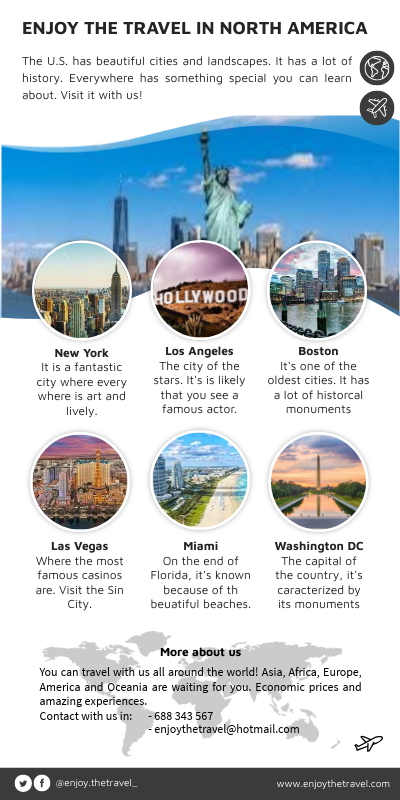 TRAVEL AGENCY LEAFLET | Genially