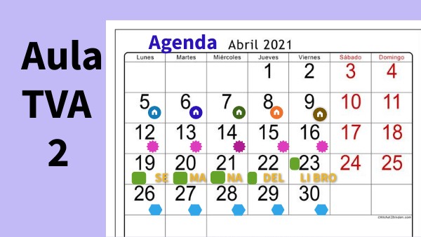 Agenda Abril TVA 2