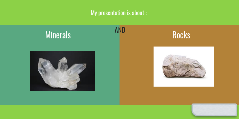 Minerals and rocks | Genially