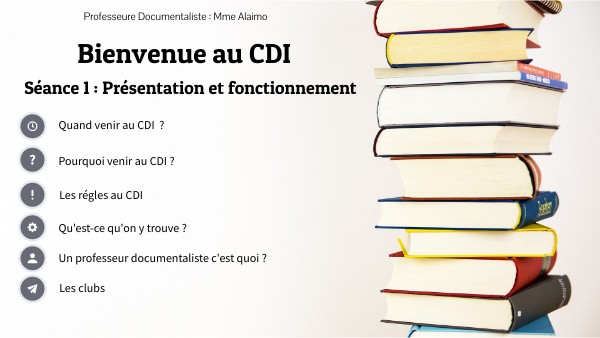 Présentation du CDI Colucci