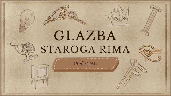 Glazba staroga Rima | Genially