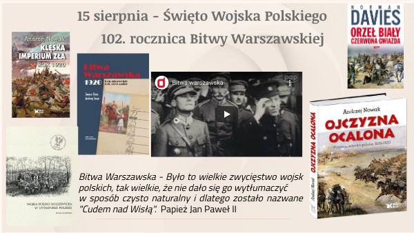 15 sierpnia - Święto Wojska Polskiego | Genially