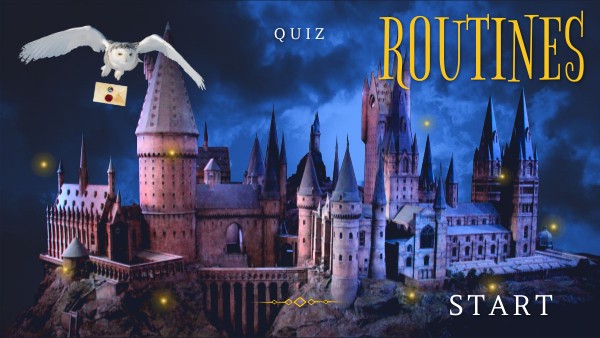 QUIZ daily routines | Genially