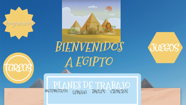 Proyecto Egipto 3º | Genially