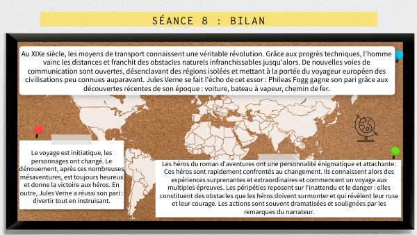 Tour du monde bilan | Genially