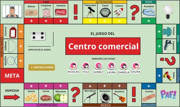 Monopolio matemáticas | Genially
