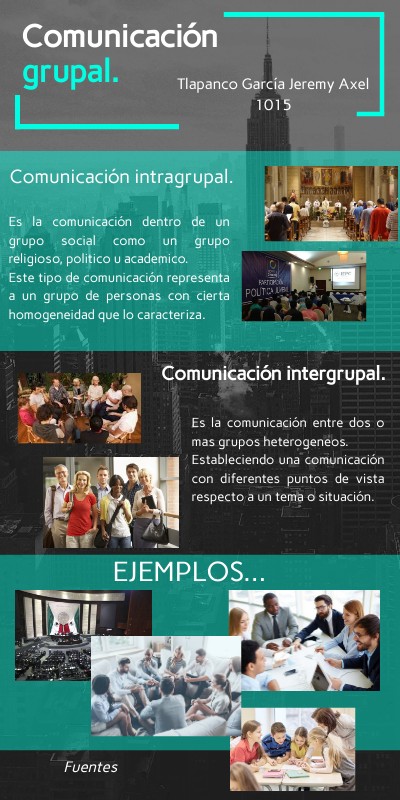 INFO. Comunicación grupal.