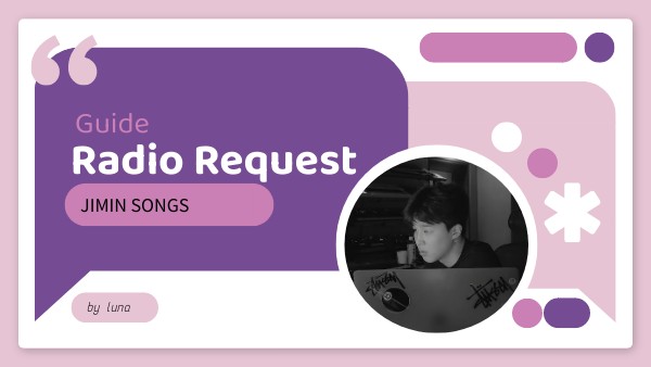 GUIDE: RADIO REQUEST - JIMIN