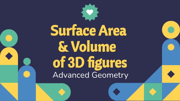 Surface area and Volume | Genially