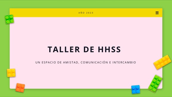 TALLER JUEVES HHSS