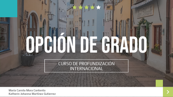 Opción de grado USTA | Genially