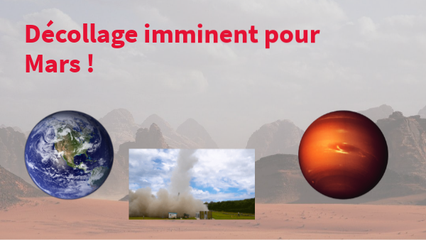 Départ pour Mars 6ème | Genially