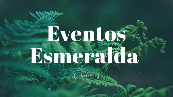 Eventos esmeralda | Genially