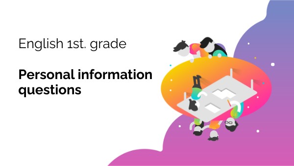 Personal Information questions | Genially