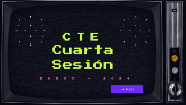 SESIÓN 4 DE CTE 23-24 | Genially