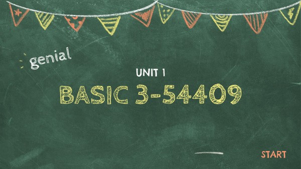 UNIT 1 BASIC 3 | Genially
