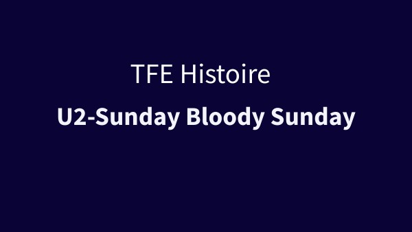 Histoire: U2 SBS | Genially